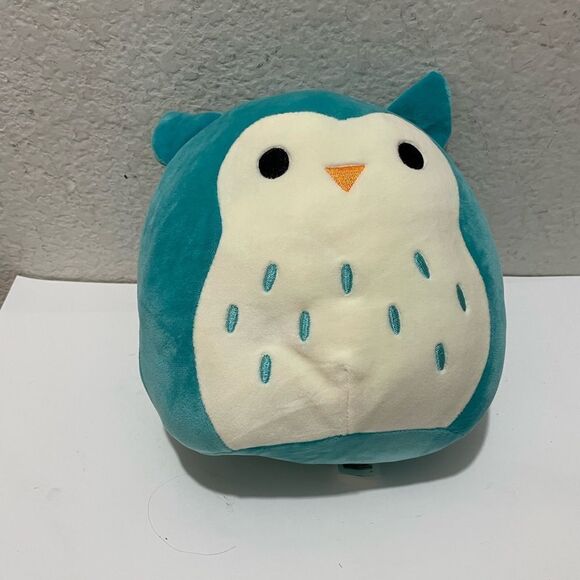 Squishmallows | Toys | Winston Squishmallow8 Turquoise Owl Stuffed ...
